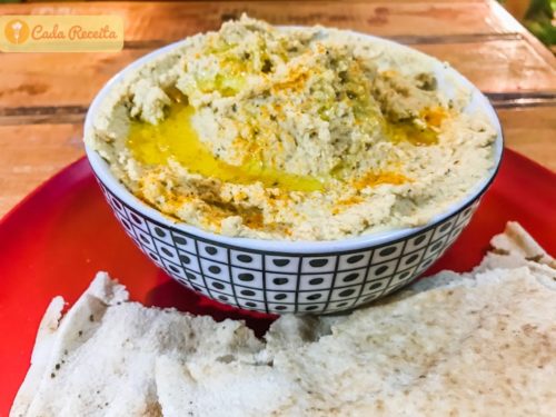 Receita de Homus – pasta de grão de bico - Cada Receita