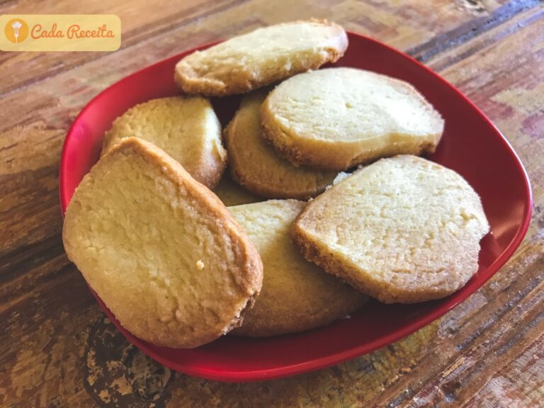 Biscoito amanteigado (só 3 ingredientes) - Cada Receita