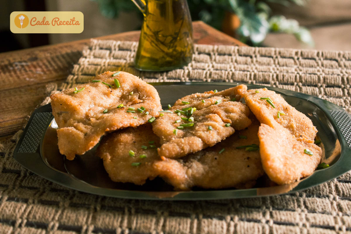Como fazer frango à milanesa - Cada Receita