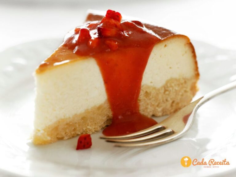 Cheesecake de morango irresistível - Cada Receita